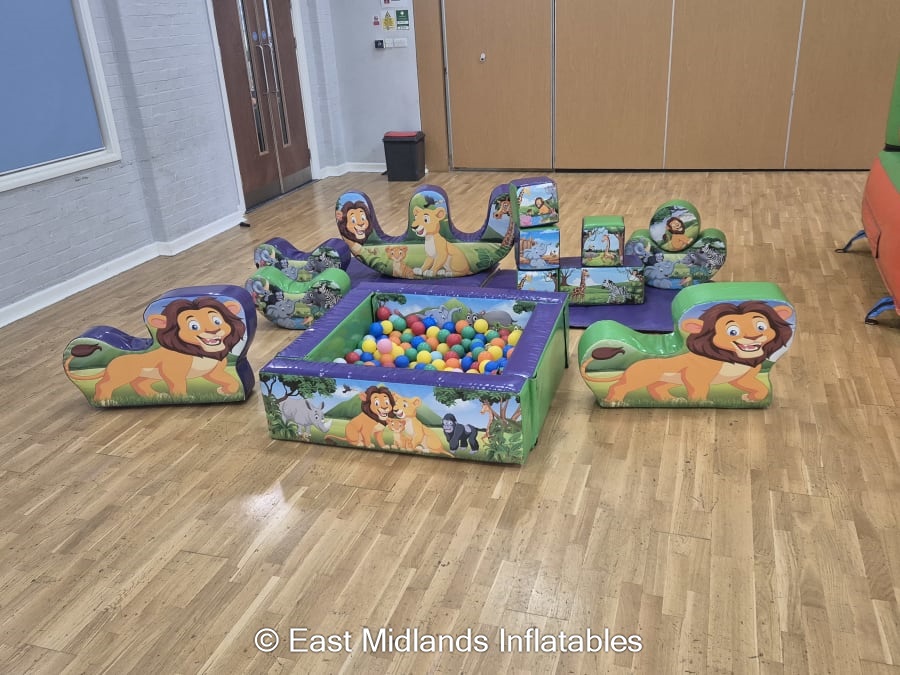 Jungle soft play hire Derby